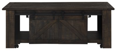 Garrett Dark Tone Wood Lift Coffee Table | Living Room - Coffee Tables ...