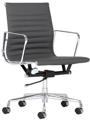 Mateo Gray Desk Chair | Home Office - Office Chairs | City Furniture
