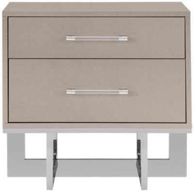 Cortina Champagne Nightstand | Bedroom - Nightstands | City Furniture