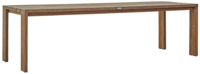 Linear Teak Rectangular Table | Outdoor - Dining Tables | City Furniture