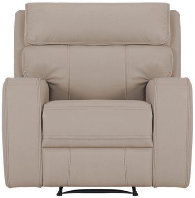 Rhett Taupe Microfiber Power Recliner | Living Room - Recliners | City ...