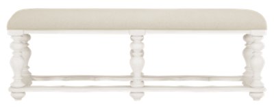 Savannah Ivory Wood Bench | Bedroom - Benches | City Furniture