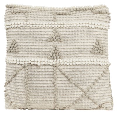 Pyra Light Gray Woven Accent Pillow | Home Accents - Accent Pillows ...
