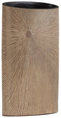 Elsa Light Brown Vase | Home Accents - Accessories | City Furniture