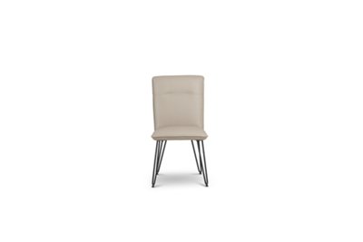 Demi Taupe Upholstered Side Chair | Dining Room - Chairs | City Furniture