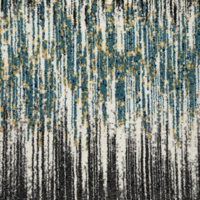 Unique Multicolored Poly 8x10 Area Rug | Home Accents - Rugs | City ...